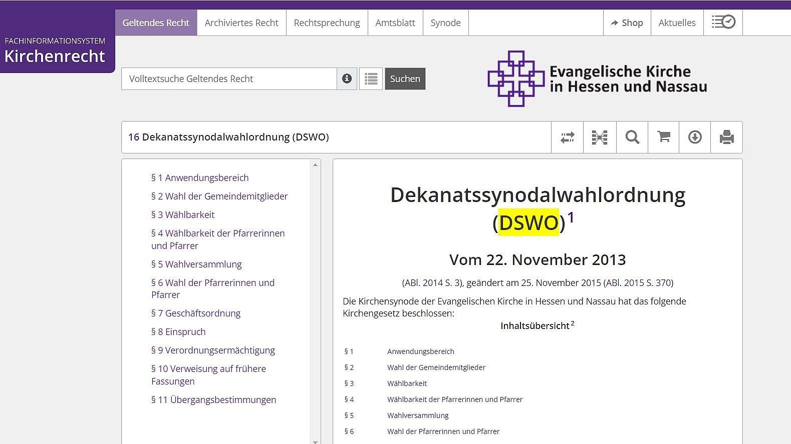 Kirchenvorstand - EKHN